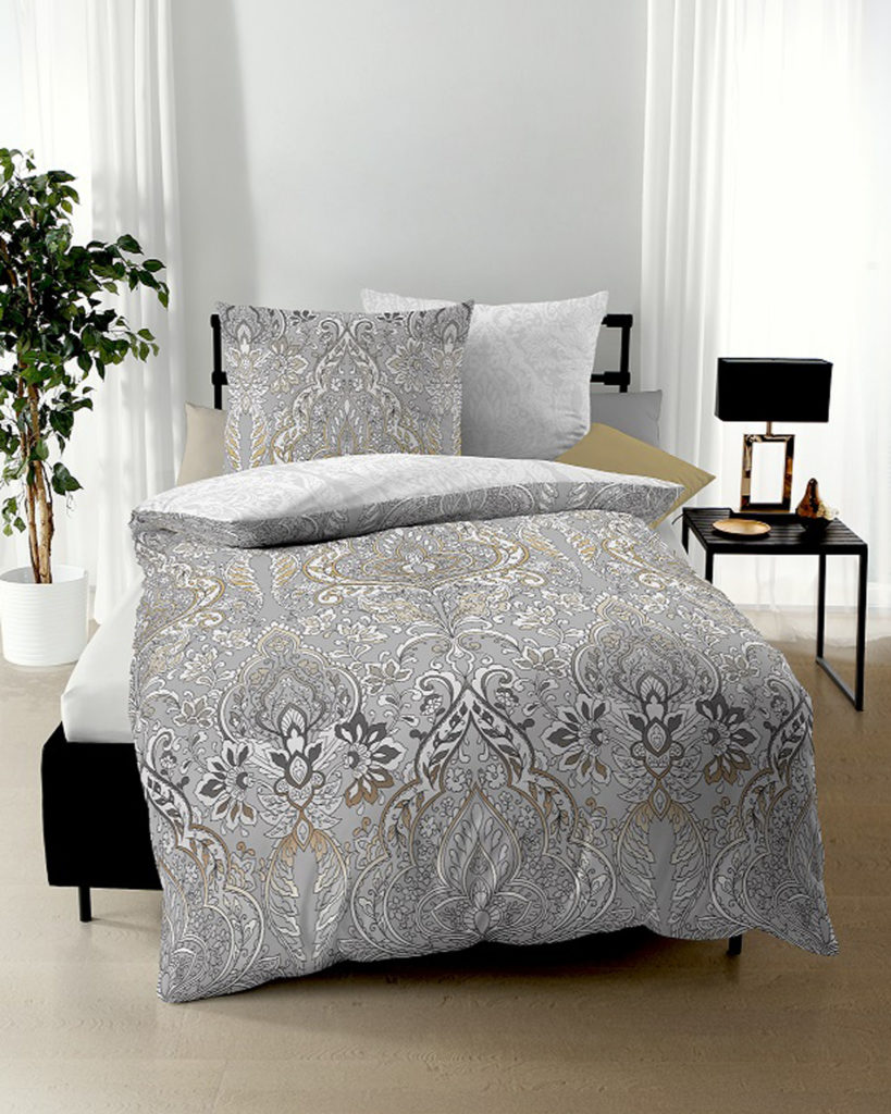 Kappel Ornament Grau - bettenrudigier.com